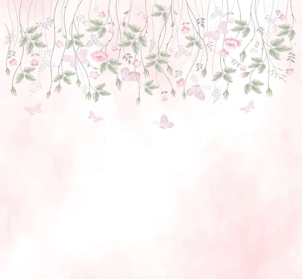 PAPEL DE PAREDE FUNDO ROSA AQUARELA COM FLORES, FLORAL E BORBOLETAS ... PAPEL DE PAREDE FUNDO ROSA AQUARELA COM FLORES, FLORAL E BORBOLETAS ...